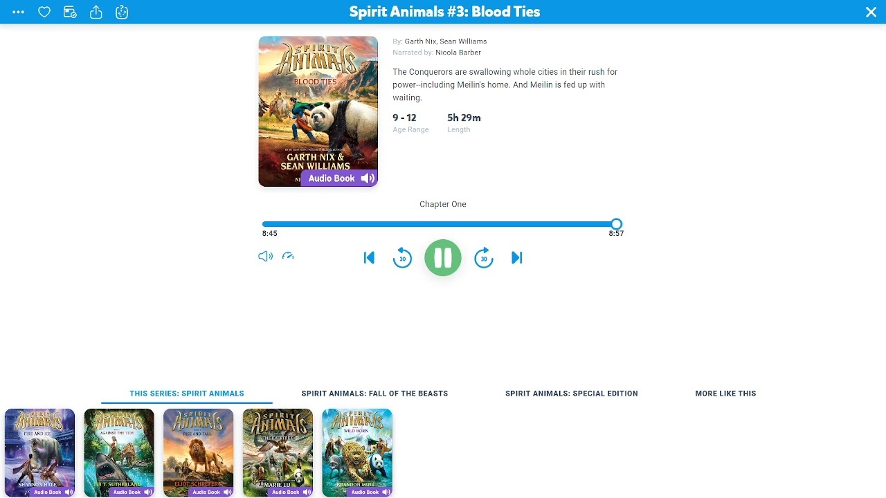 Spirit Animals book 3 chapters 1-5 - YouTube