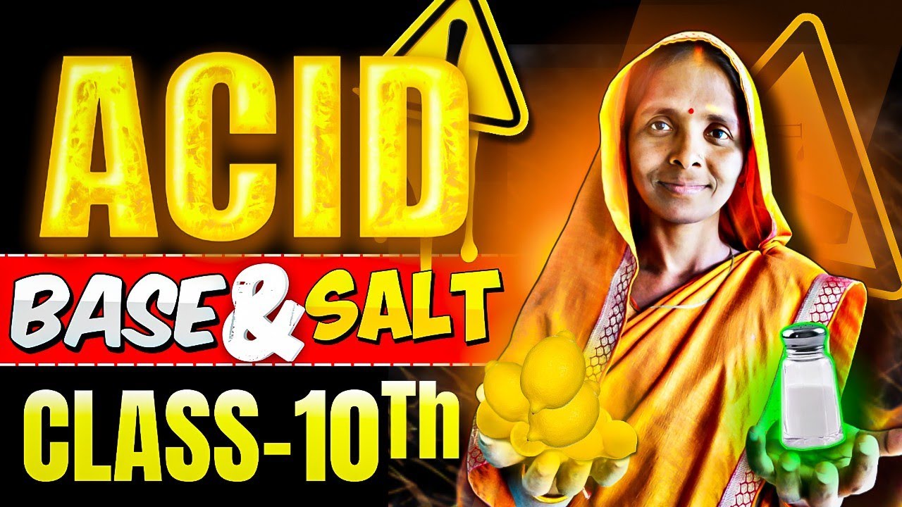 English medium class 10 chemistry ch 2 🔥 acid base and salt 🔥 l acid ...