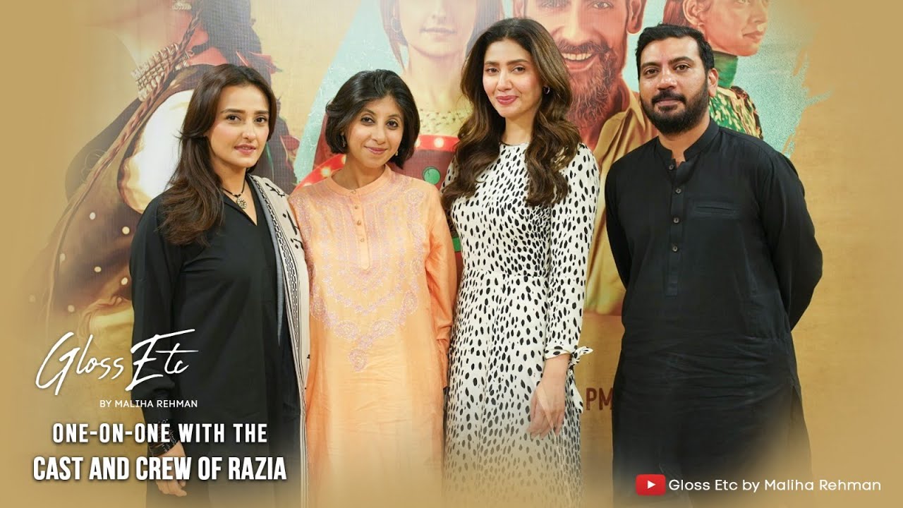 One-on-one with the cast & crew of Razia: Mahira Khan, Momal Sheikh ...