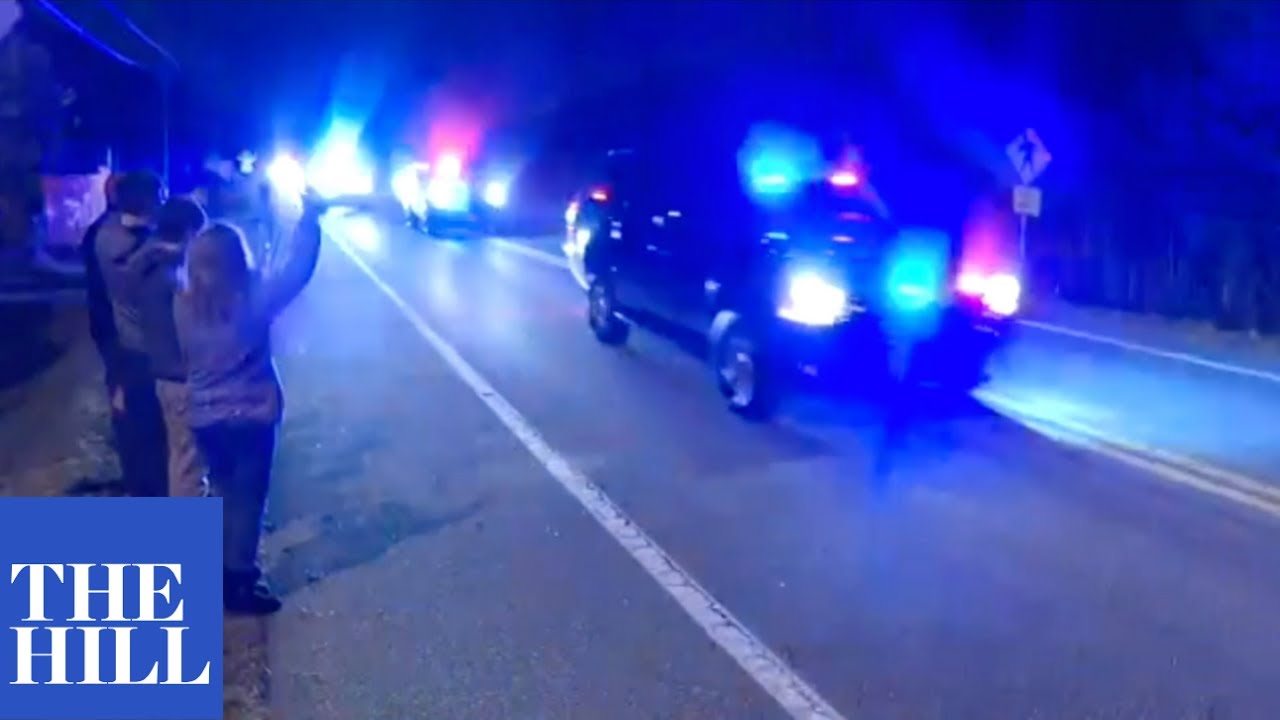 WATCH: President-elect Joe Biden's motorcade heads to his Delaware ...