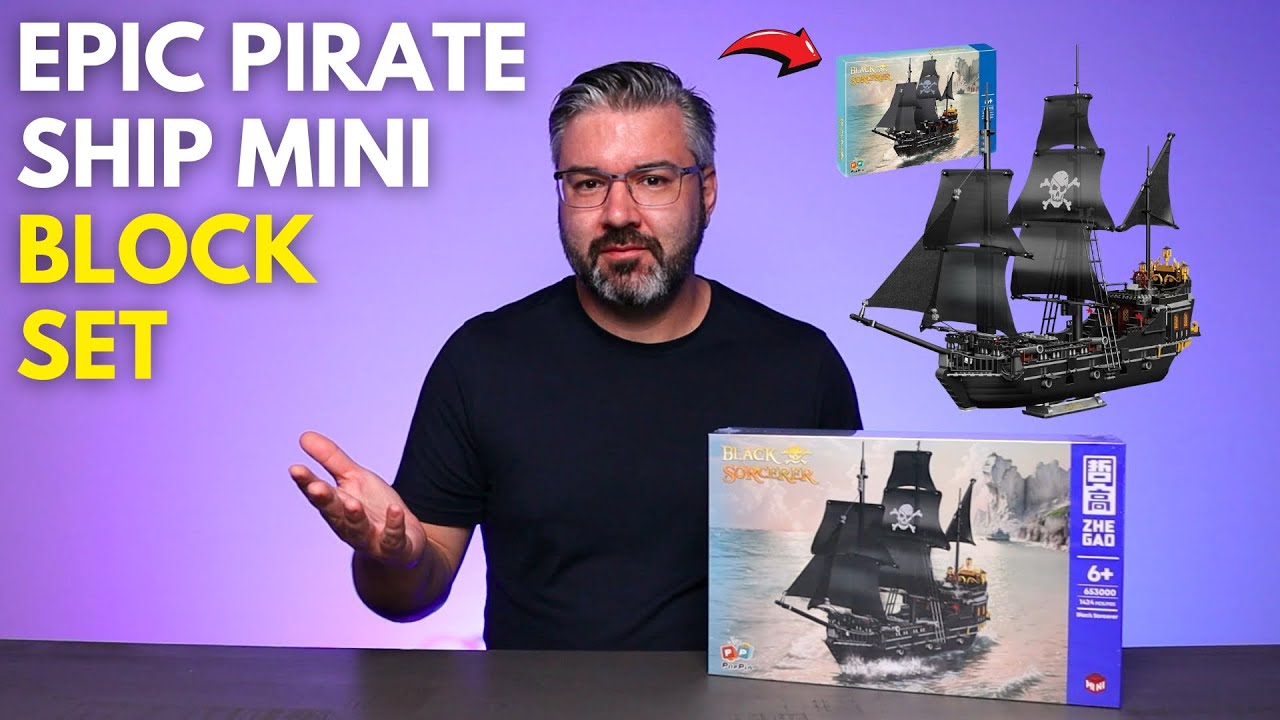 Epic Pirate Ship Mini Block Set! - YouTube