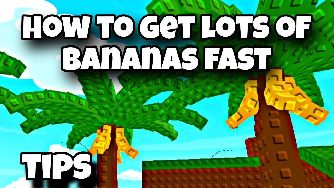 How to Get lots of Bananas Fast in Build An Island Roblox | UPDATE ...
