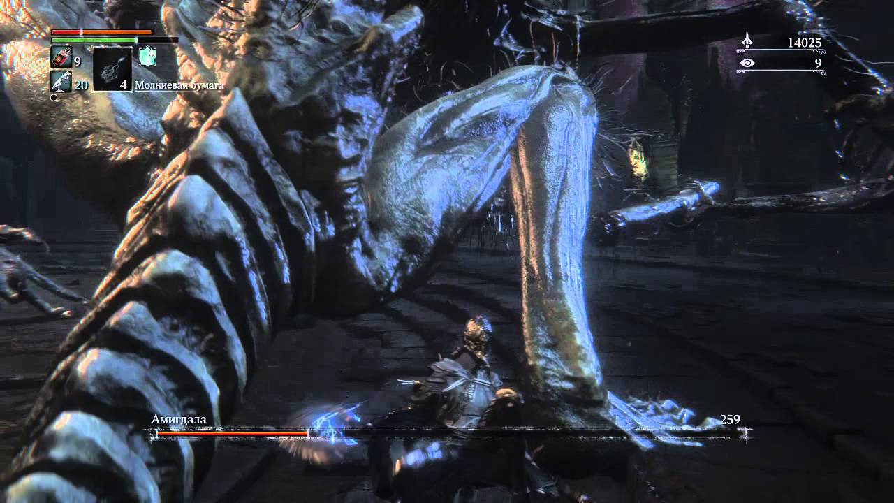 Bloodborne™: Bloodborne: Great One: Amygdala Boss Fight, Curse Chalice ...