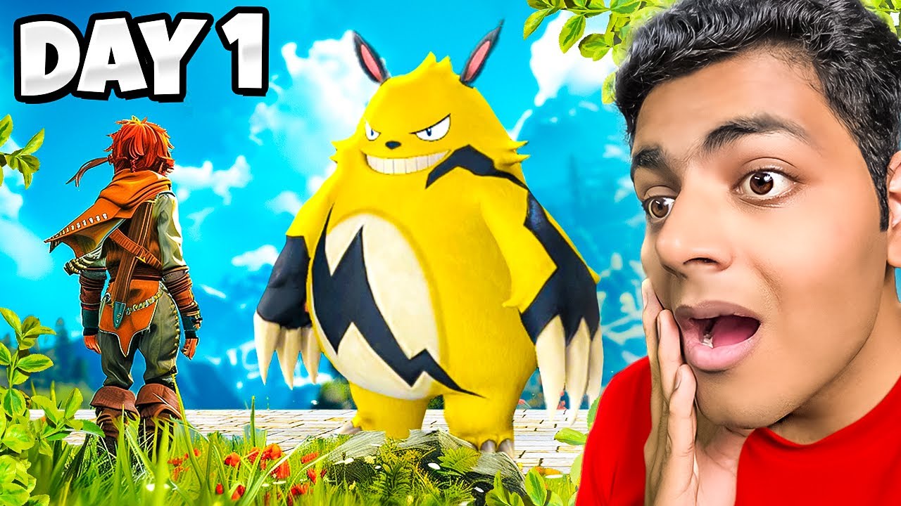 My First Day In Palworld | Lazy Assassin Plays Palworld | Palworld #1 ...