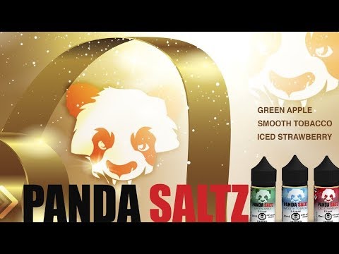 Fat Panda new e-juice line Panda saltz new salt nic vaping! - YouTube