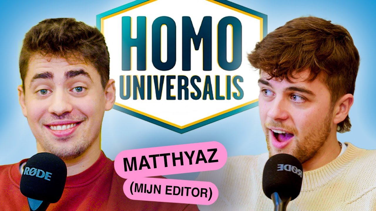 Mijn Editor Deed Mee Aan HOMO UNIVERSALIS Afl.162 - YouTube