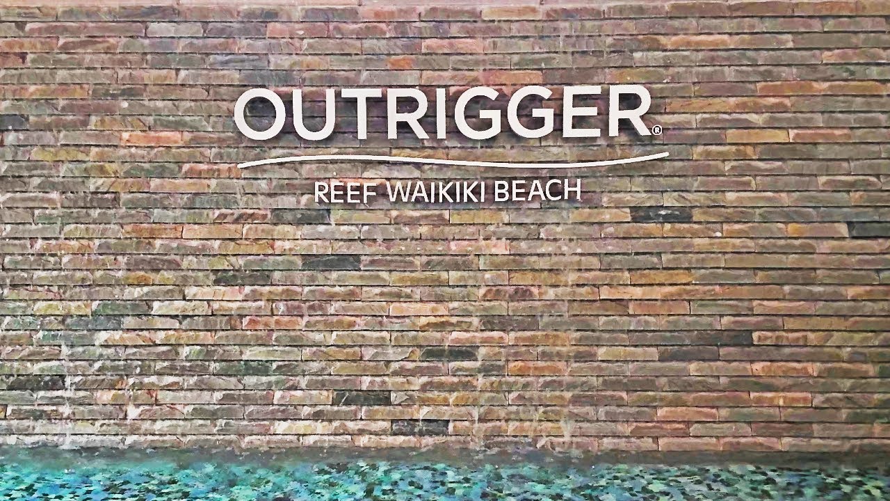 【4K】𝐖𝐀𝐋𝐊 🇺🇸 The Outrigger Reef Waikiki Beach Resort - YouTube