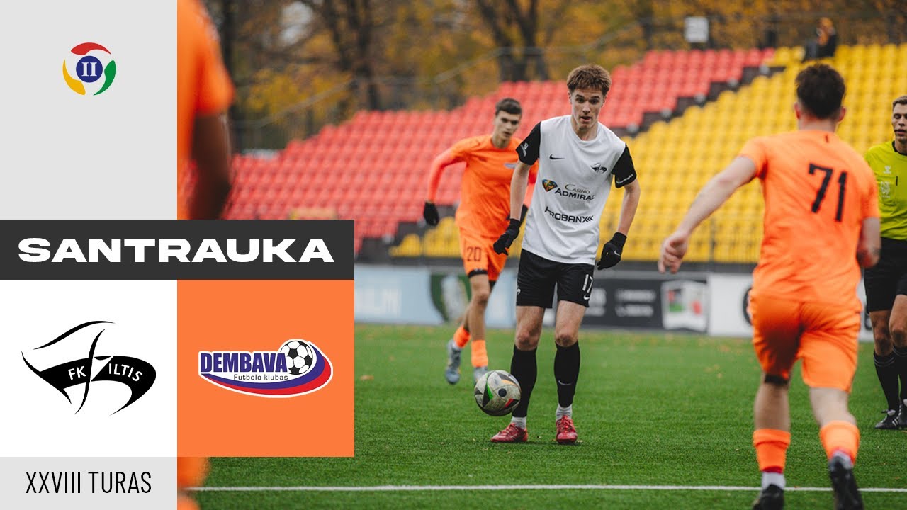 Viltis 4:2 Dembava (2024 m. II lyga) - YouTube