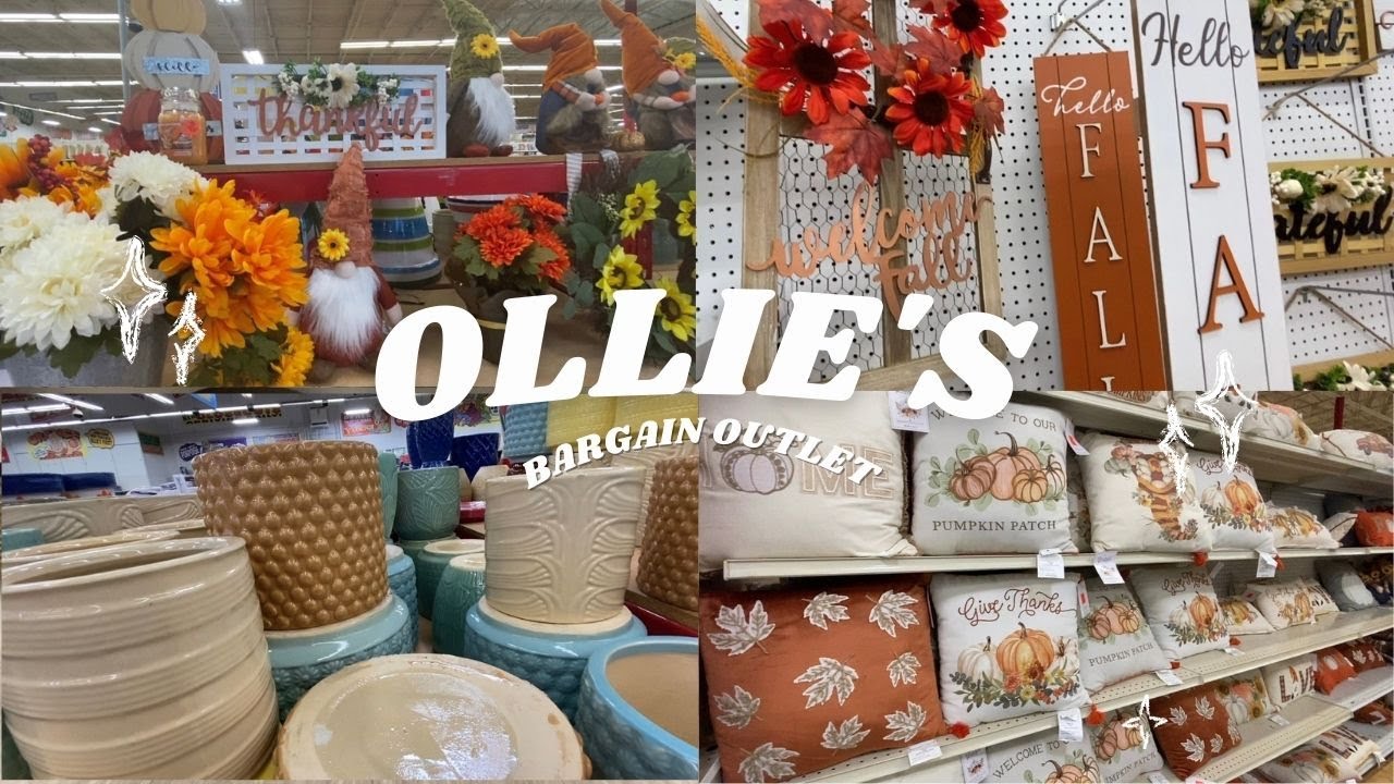 OLLIE'S BARGAIN OUTLET 2023 FALL SHOP WITH ME 2023 - YouTube