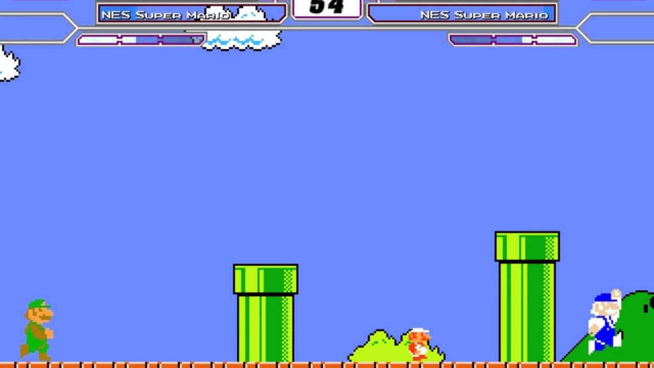 MUGEN NES Super Mario's Extra Palettes - YouTube