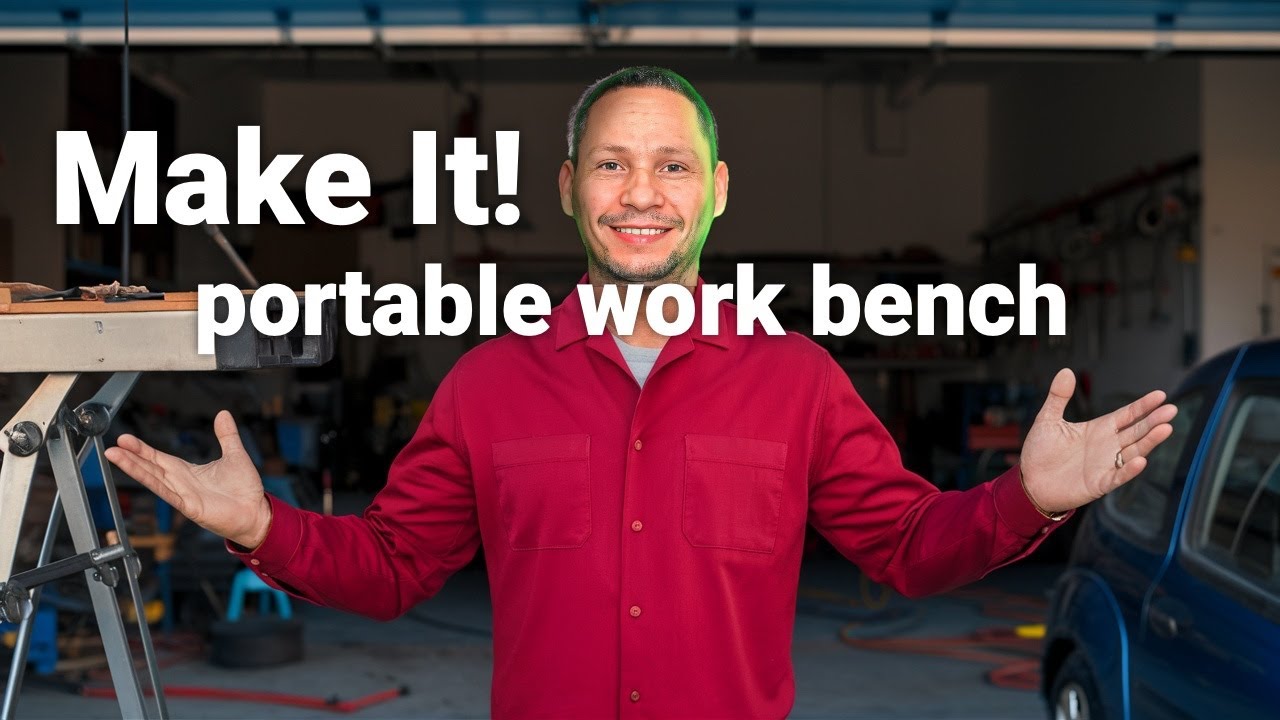 Ultimate DIY Portable Work Bench! - YouTube