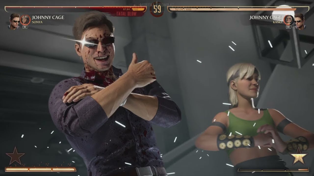 Johnny Cage (Mortal Kombat 1) twixtor scenepack 4K {intros + fatalities ...