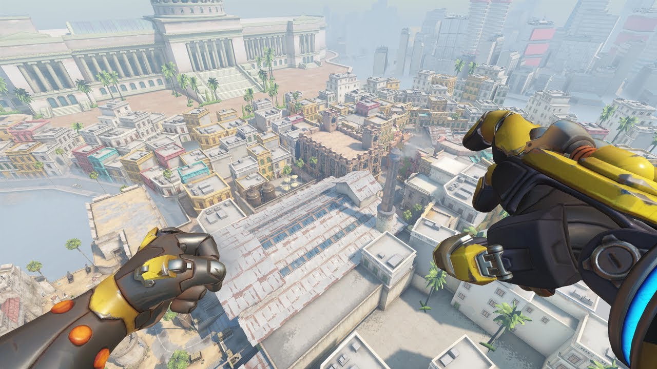 Overwatch How to get out of the Havana Map - YouTube
