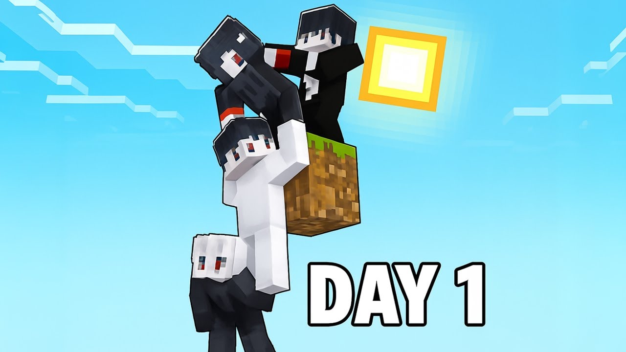 Minecraft Day 1: Surviving & Exploring - My First Steps in a New World | Underworld Gaming - YouTube
