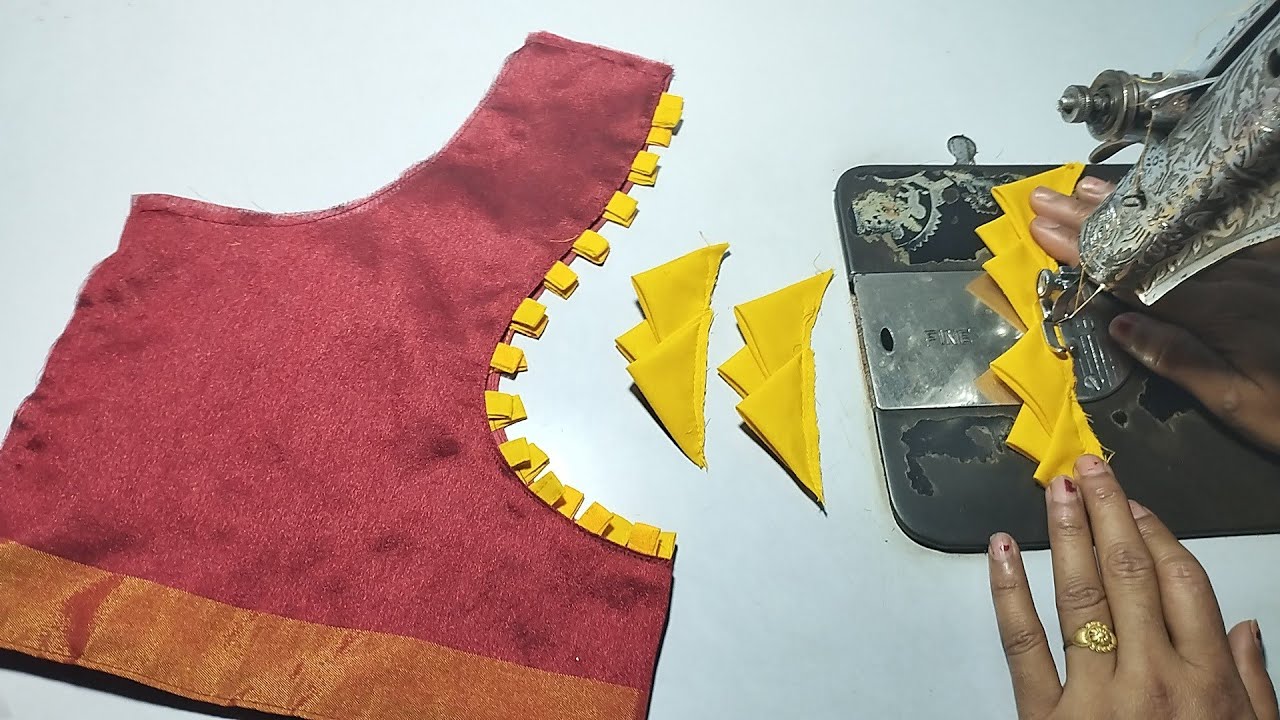 Blouse Neck Designs | Blouse Design Back Neck Cutting And Stitching ...