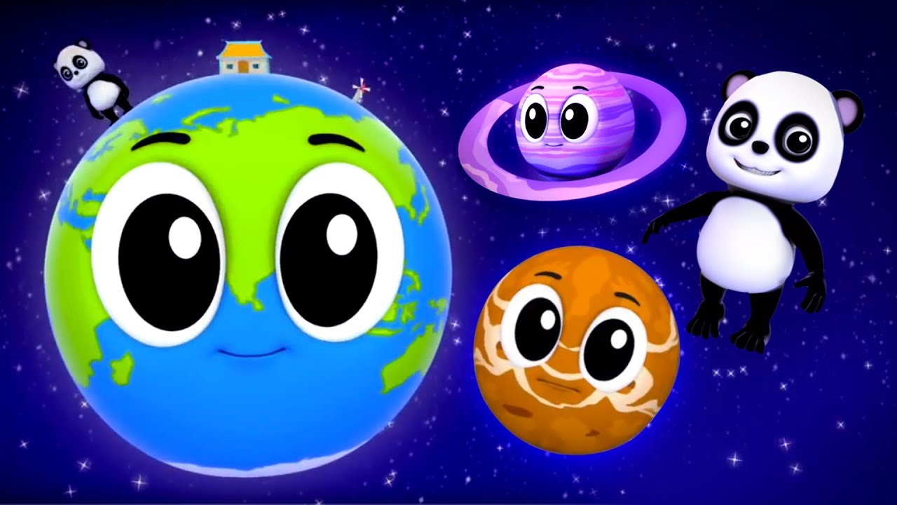 The Planets Song | Learn Planets | Nursery Rhymes & Kids Songs - YouTube