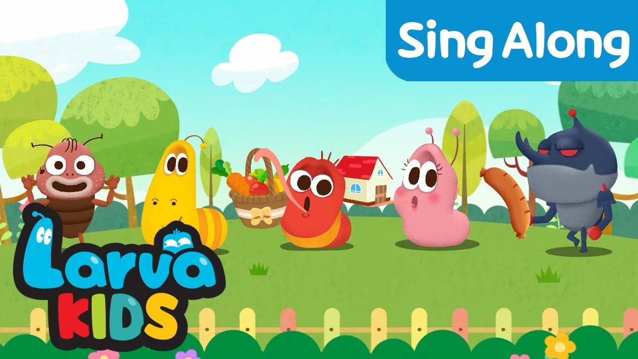 THIS LITTLE LARVA | SING ALONG | SUPER BEST SONGS FOR KIDS | LARVA KIDS ...