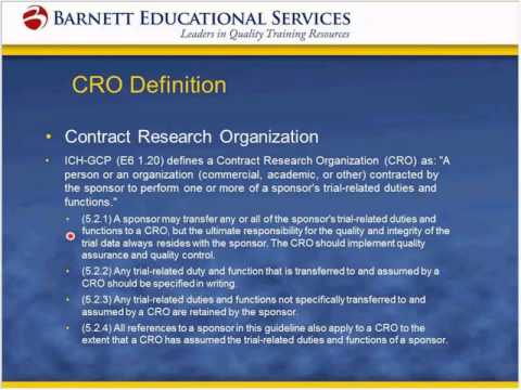 CRO Selection Criteria, Evaluation, and Establishing the Relationship ...