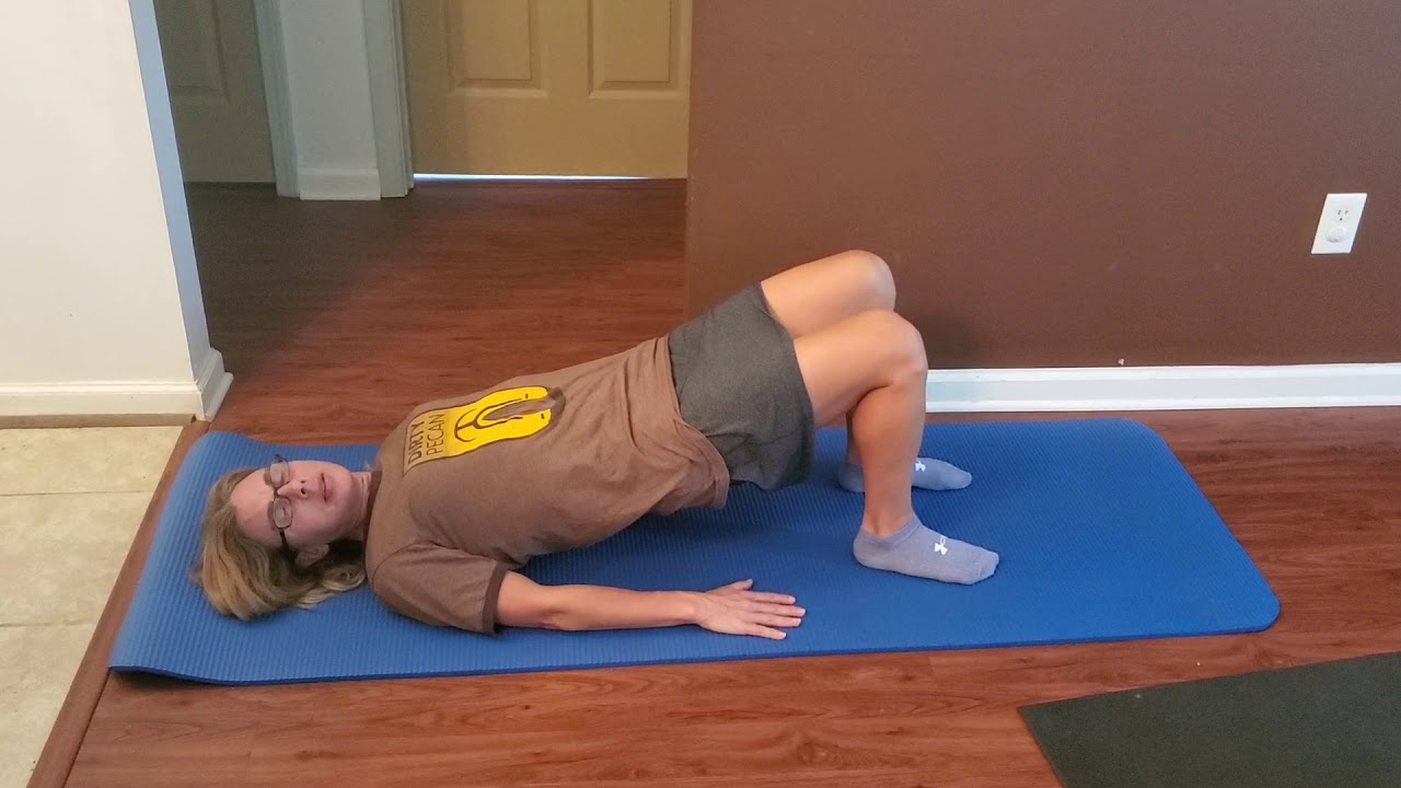 Bridge alternate leg up - YouTube