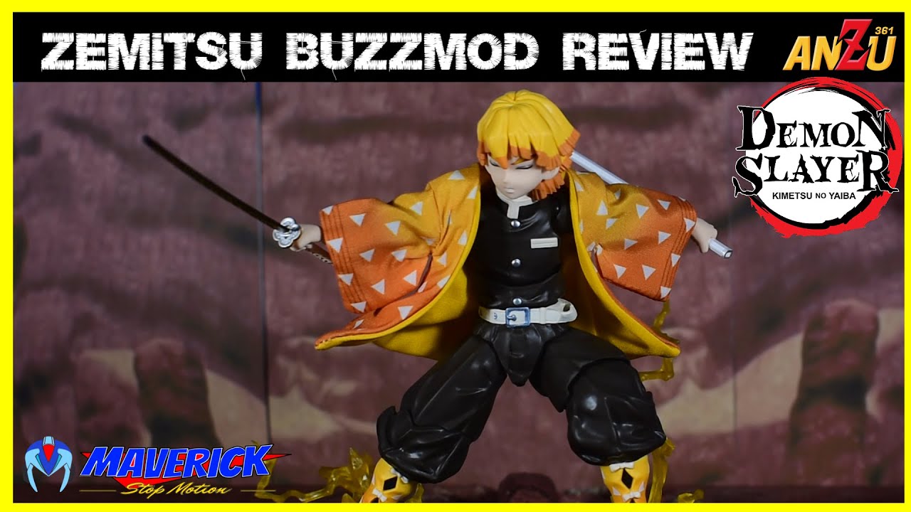 ZENITSU AGATSUMA BUZZMOD DEMON SLAYER | UNBOXING | EN ESPAÑOL - YouTube