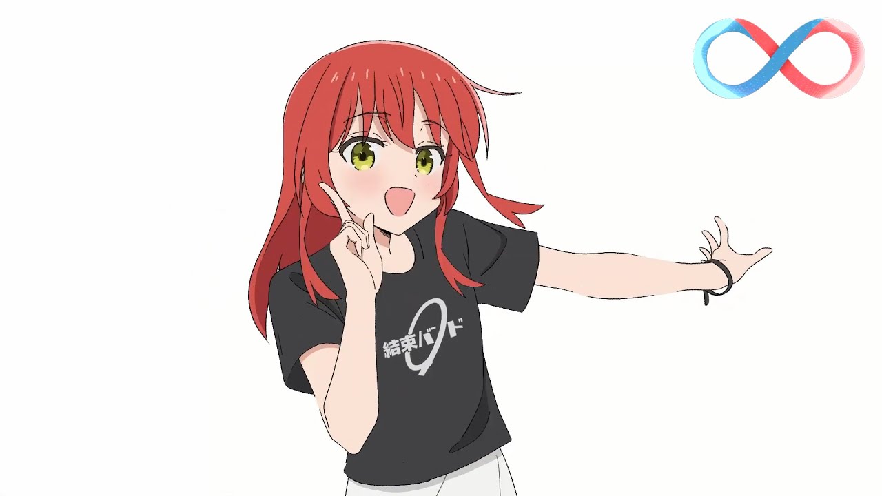 Bocchi The Rock! - Ikuyo Kita dances to doodle song [1 hour] - YouTube