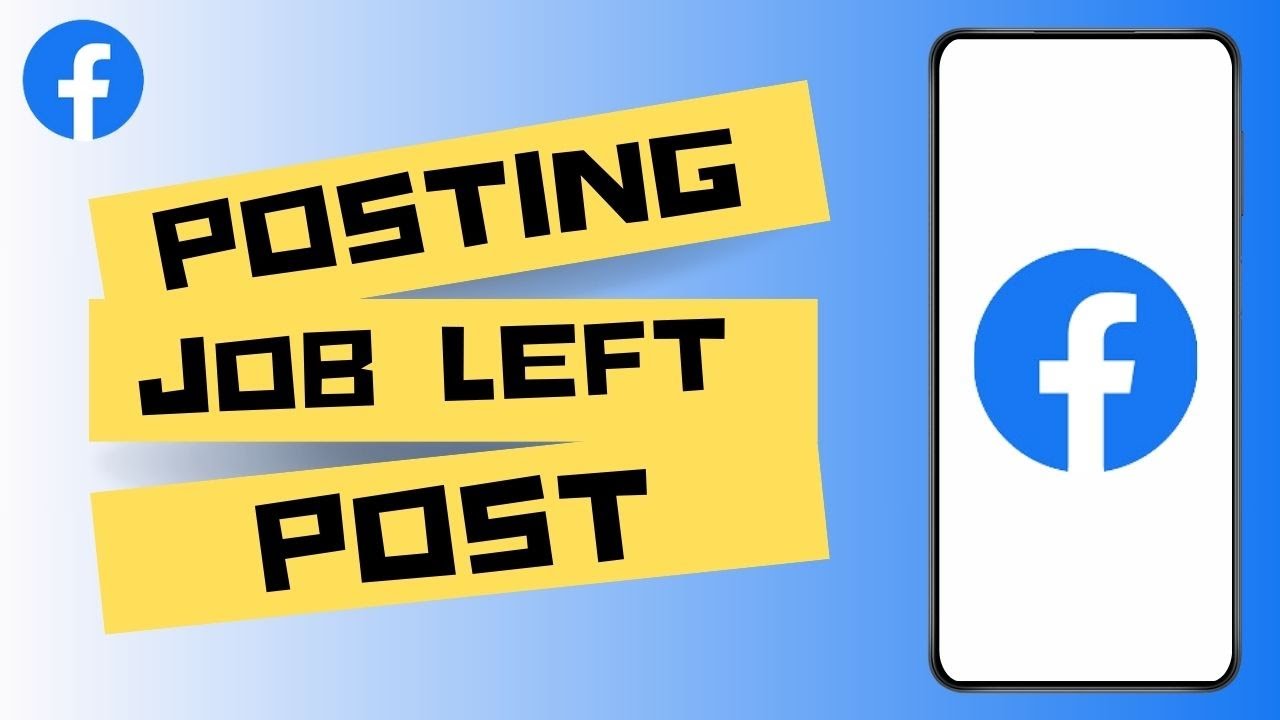 How to Post Left Job on Facebook ? - YouTube