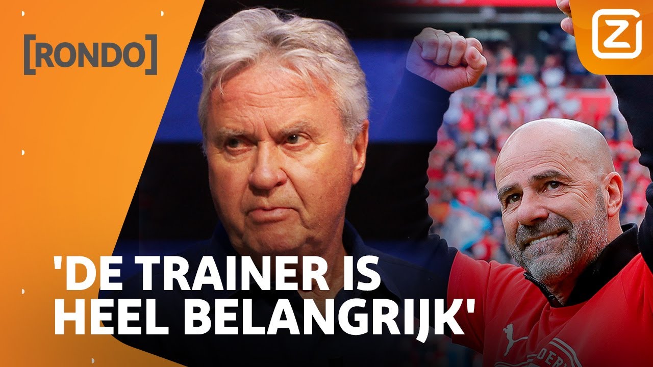 Guus Hiddink: 'Peter Bosz heeft het echt heel goed gedaan' 👏 | Rondo 06 ...