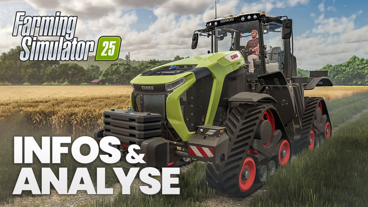 Farming Simulator 25 : Analyse du Trailer et des Nouveautés - YouTube
