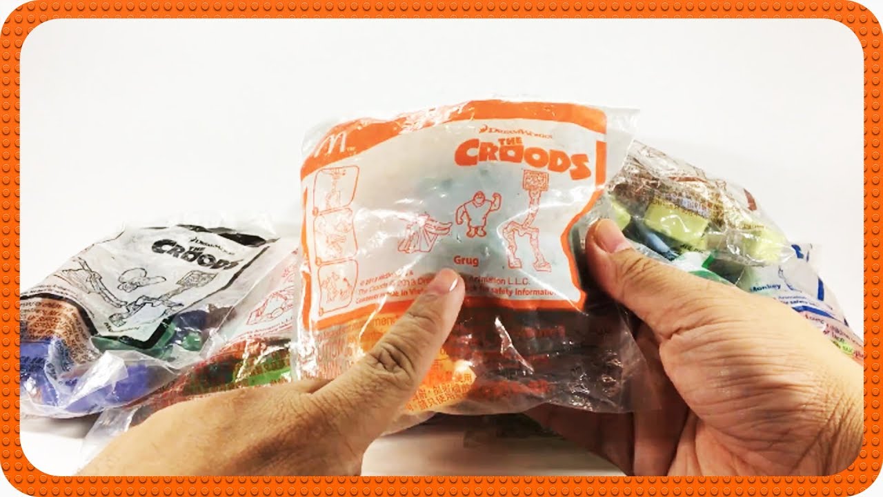 McDonald's Happy Meal The Croods - Complete Set - YouTube