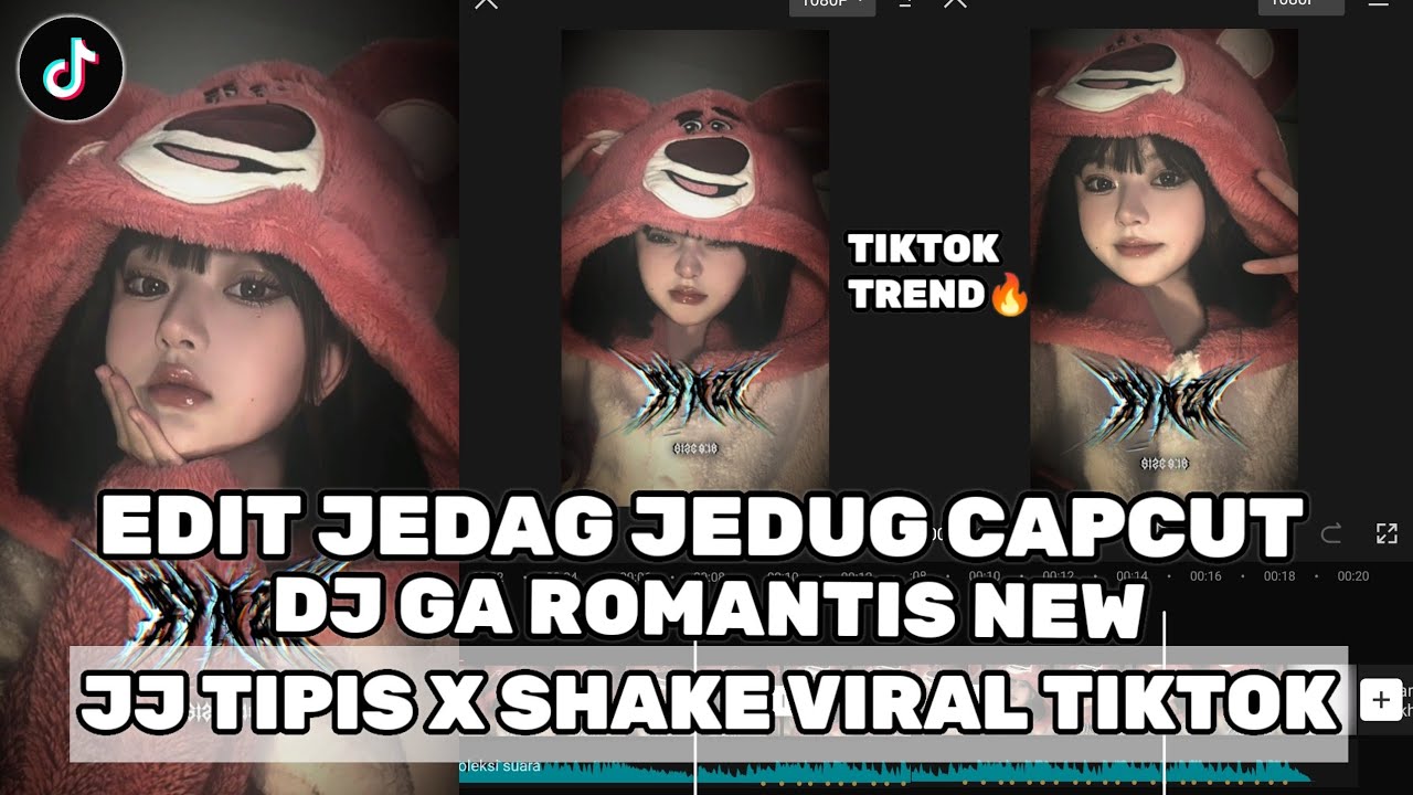 TUTORIAL JEDAG JEDUG CAPCUT DJ GA ROMANTIS || JJ TIPIS X SHAKE TEMPLATE VIRAL TIKTOK TERBARU ...