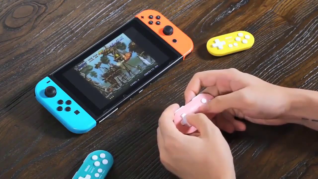8bitdo Mini Bluetooth Gamepad Joystick - YouTube