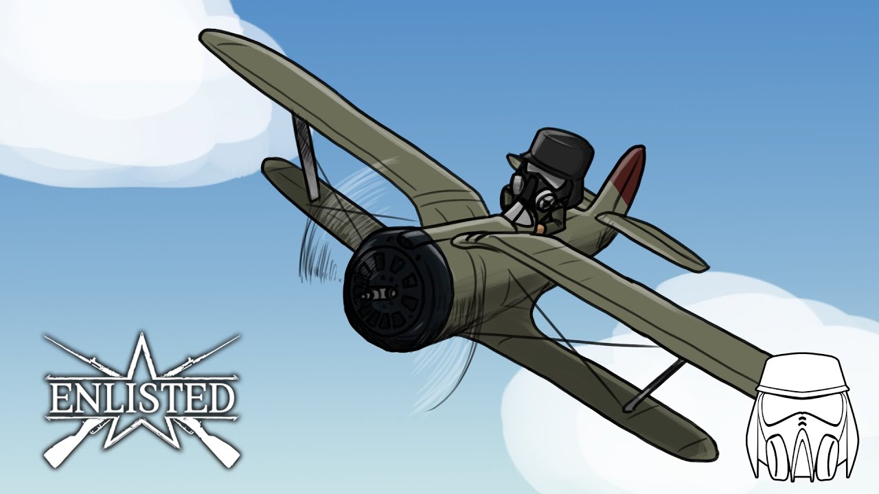 Enlisted #46 Moscow Campaign - I-153 M-62 - flying rocket launcher ...