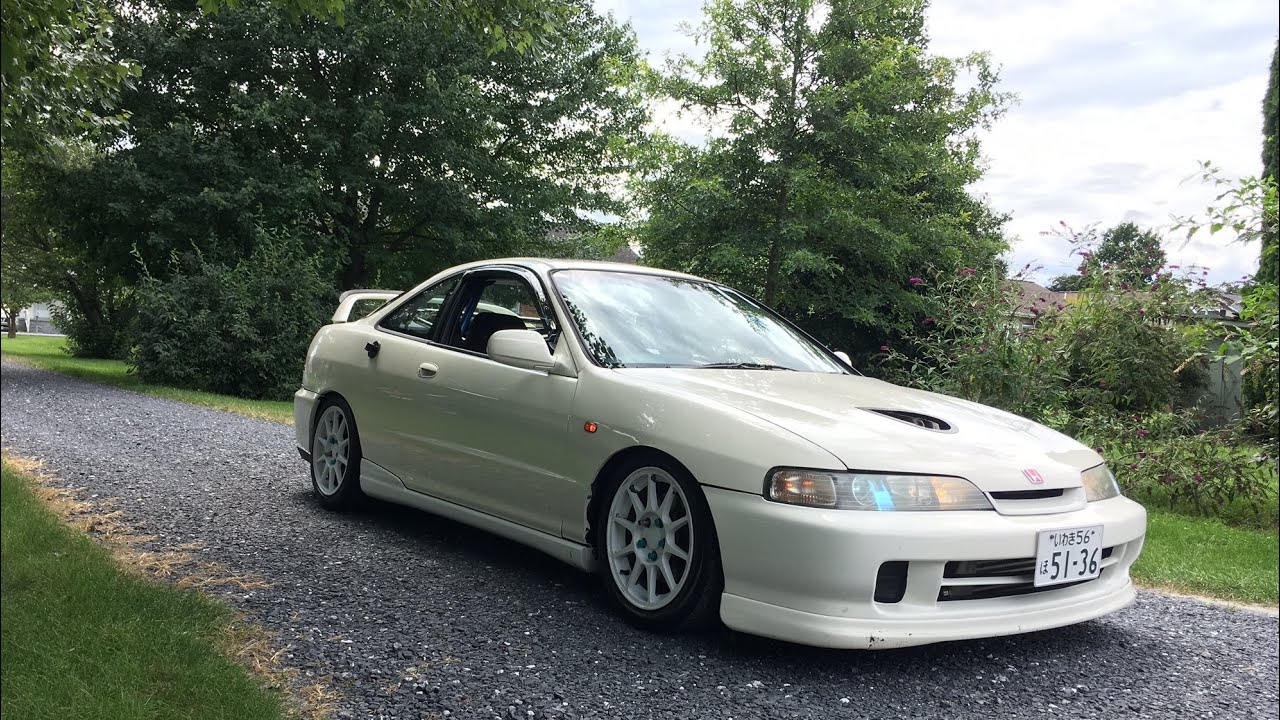 500hp turbo Type R Integra walk around - YouTube