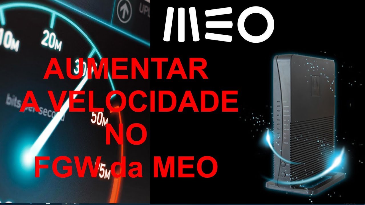 MEO Fiber GateWay - Maior Velocidade de Ligação Wi-Fi!!!!!!!!!!! - YouTube