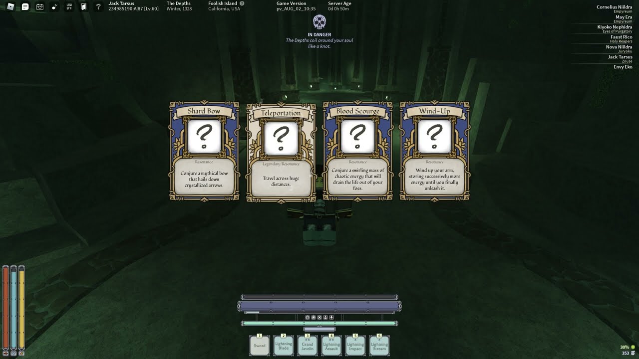 Teleportation Bell | Deepwoken - YouTube