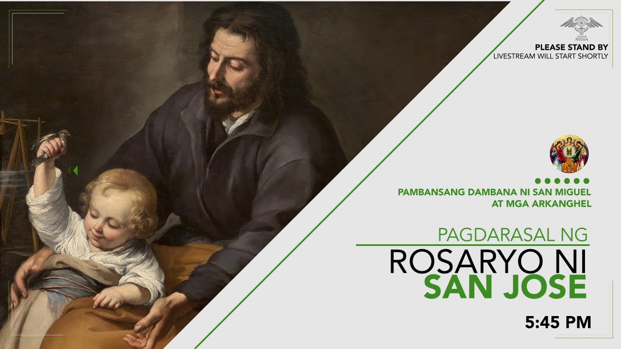 PAGDARASAL NG ROSARYO NI SAN JOSE | IKA-14 NG SETYEMBRE 2022 - YouTube