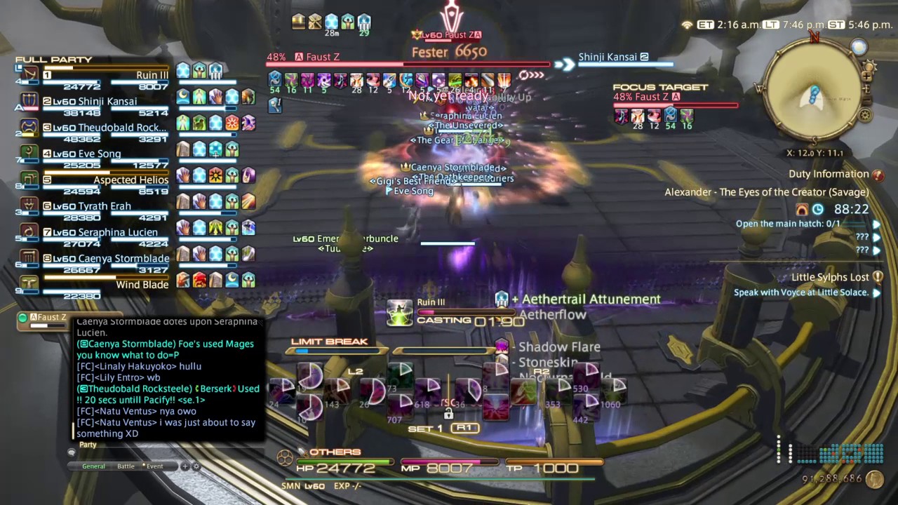 FFXIV SMN Faust 0 - YouTube