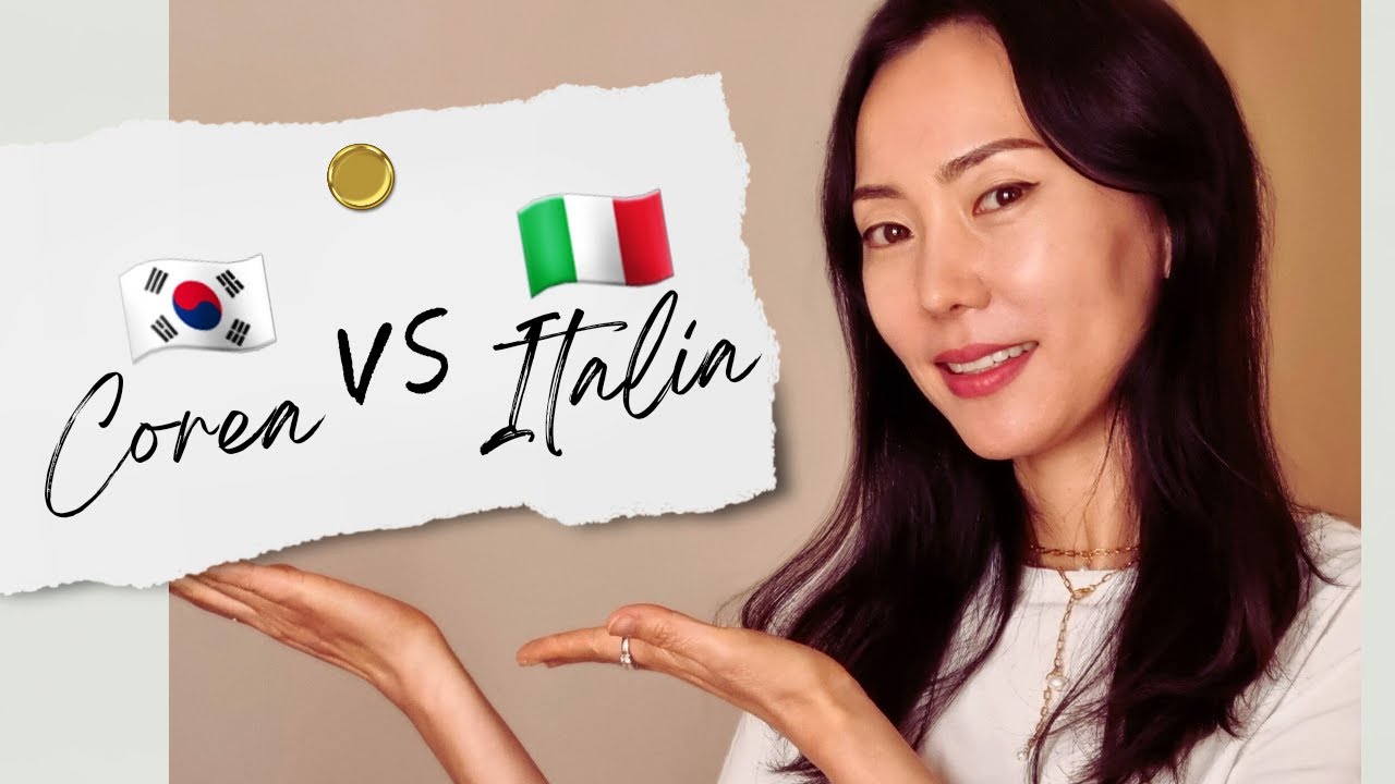 Come Siamo Diversi : Corea vs. Italia - YouTube