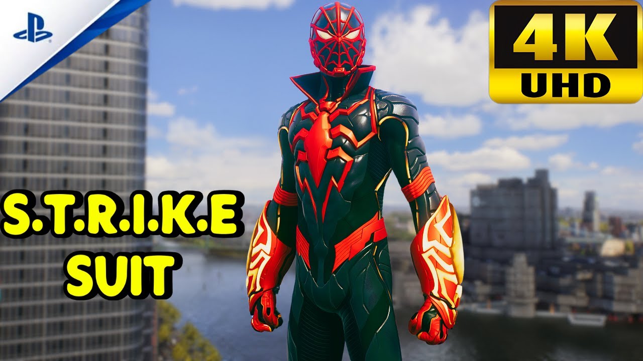 (PS5) SPIDER MAN 2 | STRIKE SUIT | Free Roam CHRISTMAS Gameplay 4K60FPS ...
