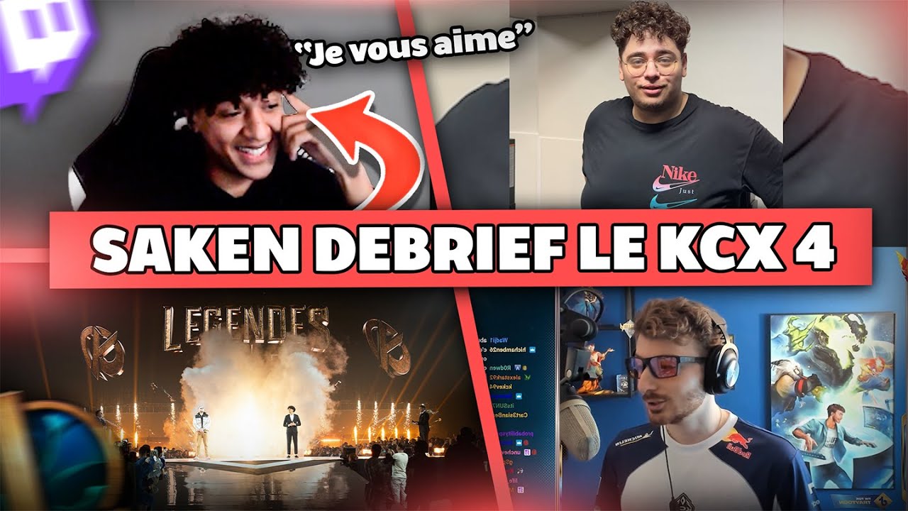 SAKEN DEBRIEF LE KCX4 - Best Of LoL #831 Réactions - YouTube
