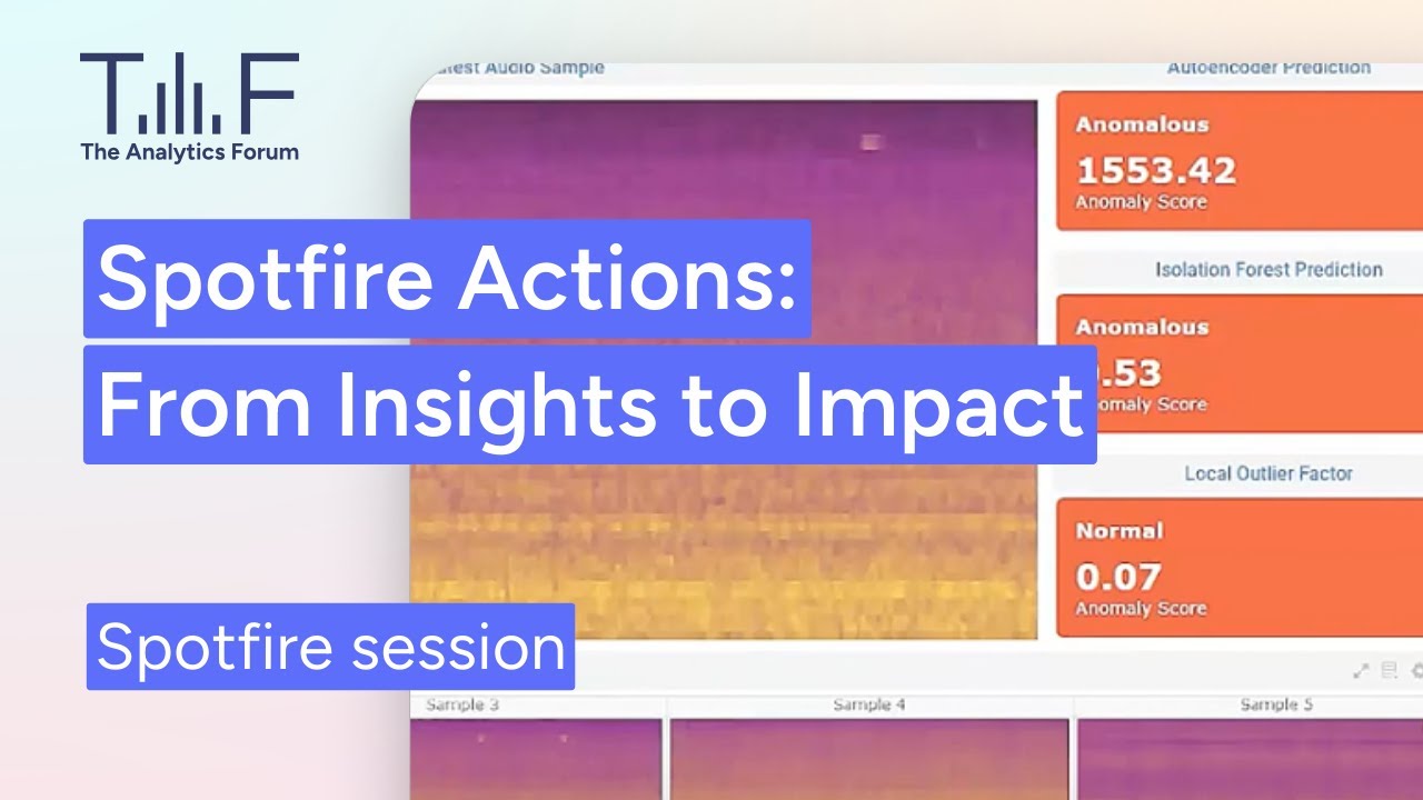 Spotfire Actions: From Insights to Impact - YouTube
