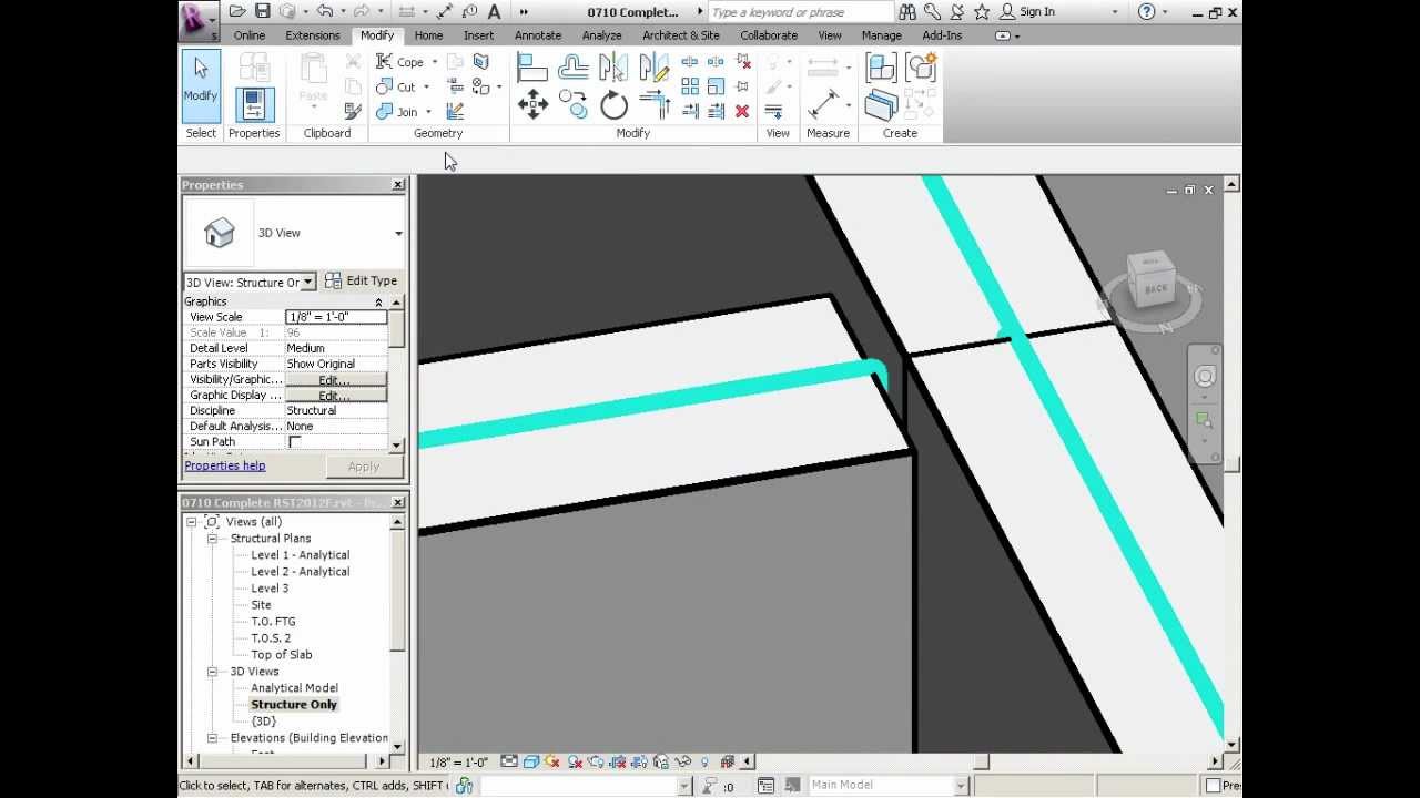 InfiniteSkills Tutorial | Revit Structure 2012 Training - Making New ...