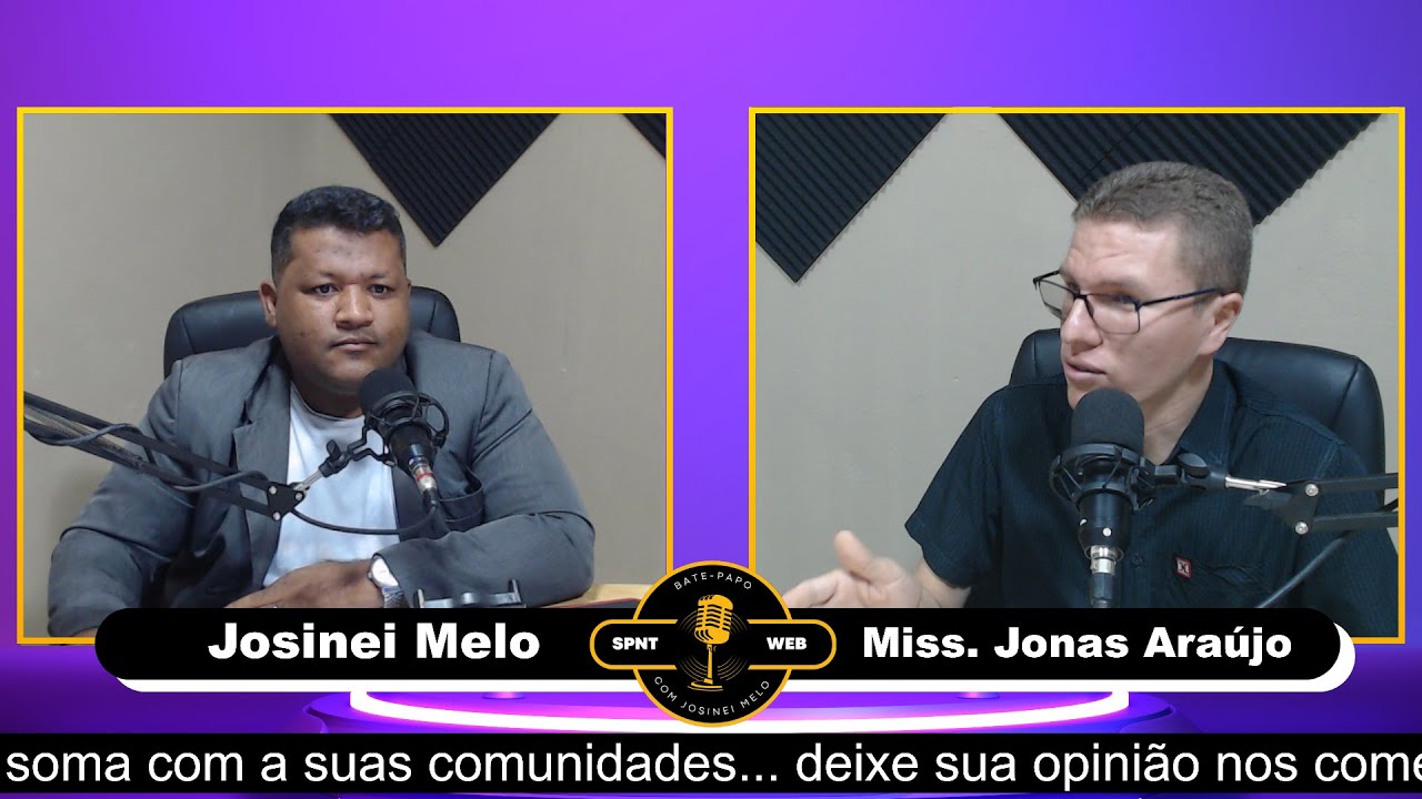 Josinei Melo - Bate Papo SPNT com Ev. Jonas Araújo de Araguatins To - YouTube