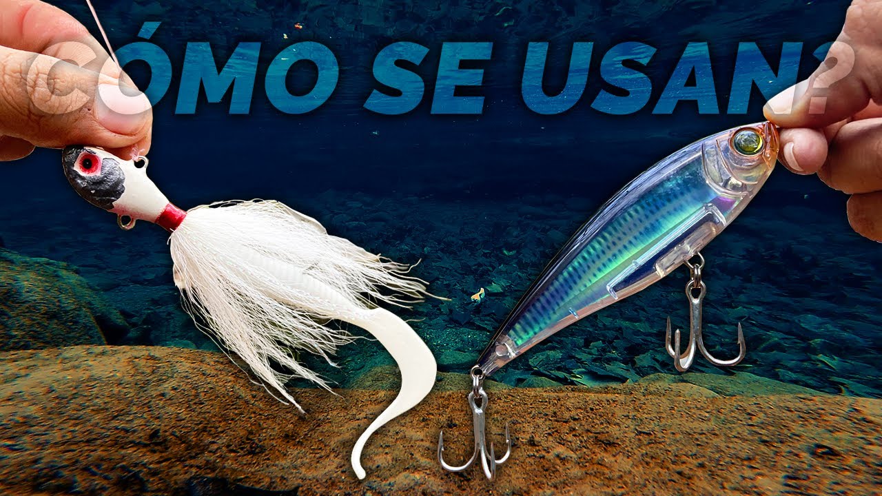 Aprende a MOVER los Señuelos para Pescar (Agua Salada) - YouTube