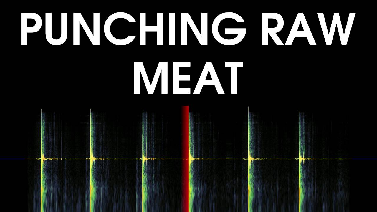 Punching Raw Meat Sound Effect - YouTube