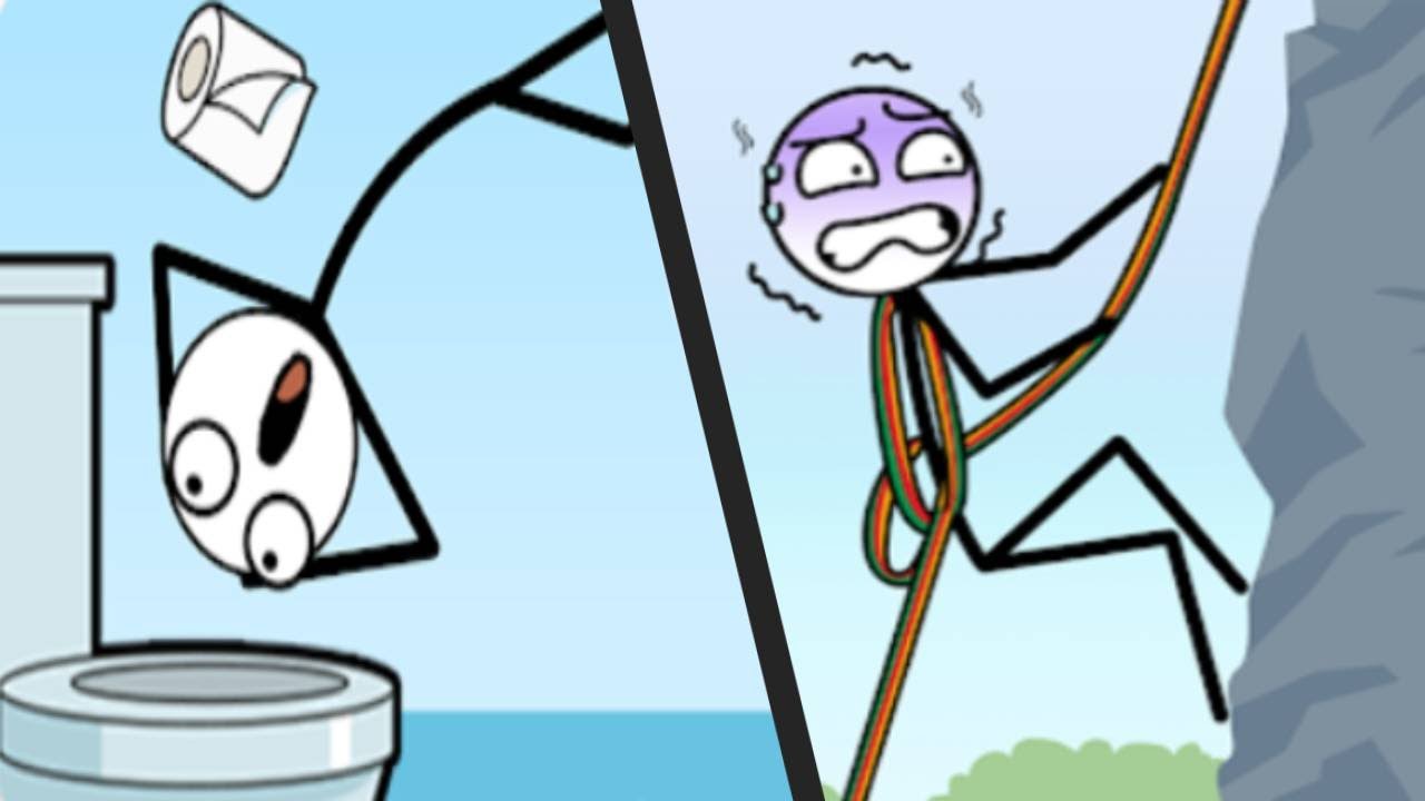 RAGDOLL JUMP vs ROPE HERO - New Levels Super UPDATE Satisfying Double ...