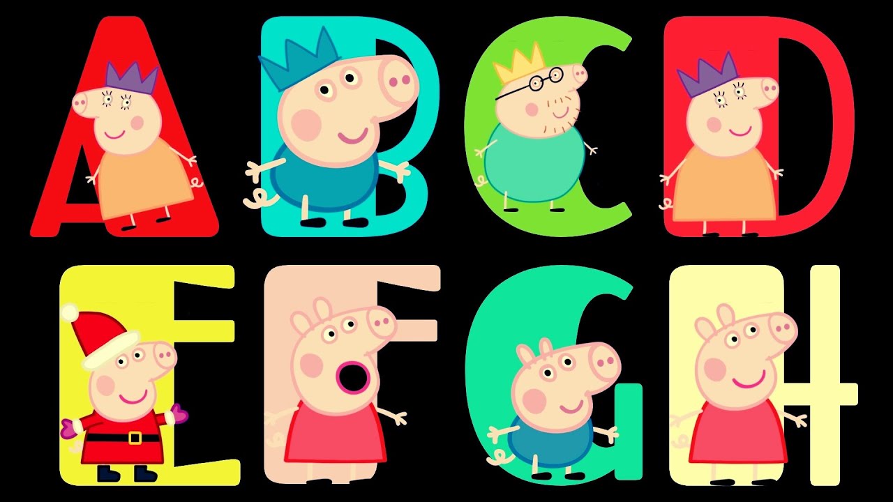 Peppa Pig A, A, This Is Letter A for Apple to Z, Z, This Is Letter Z ...