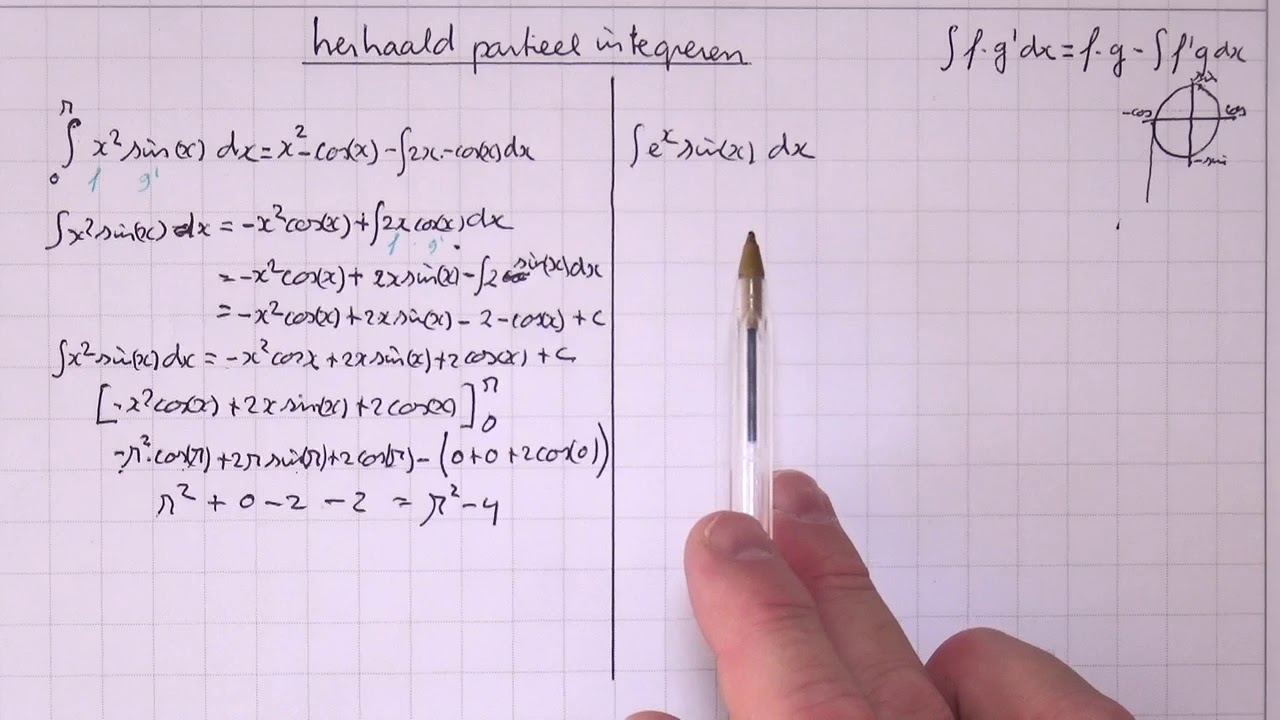 VWO6wisB_11_HK_4 Herhaald partieel integreren - YouTube