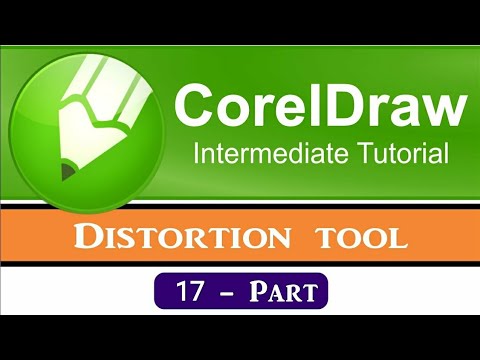 HOW TO USE DISTORTION TOOL IN CORELDRAW | USE OF DISTORTION TOOL IN ...