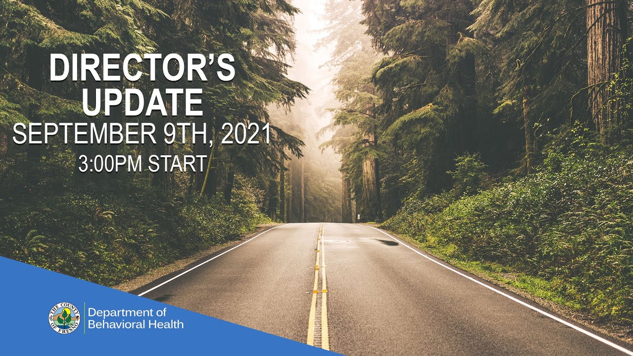 Director's Update - September 9, 2021 - YouTube